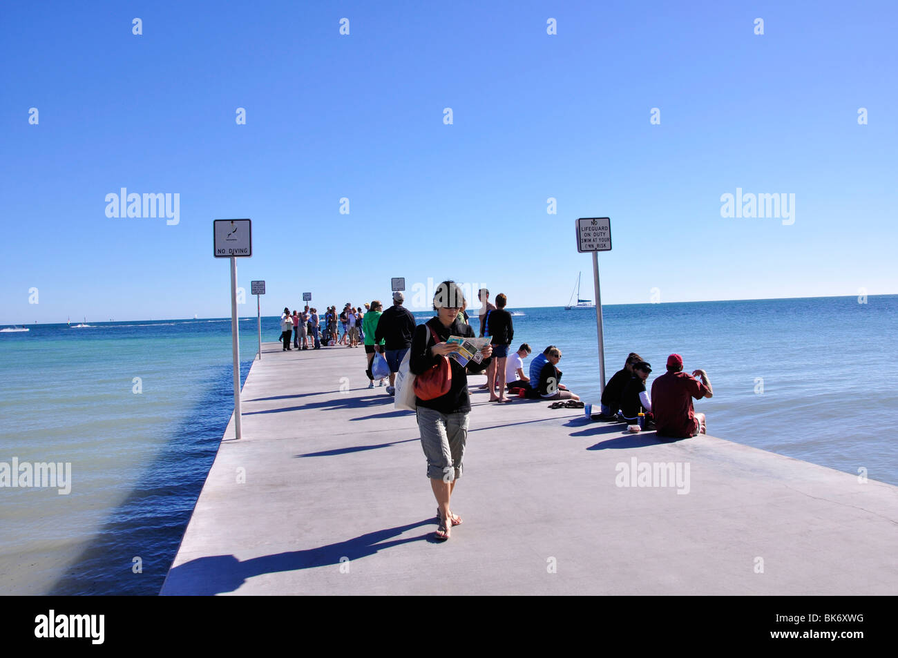 Key west pier hi-res stock photography and images - Alamy