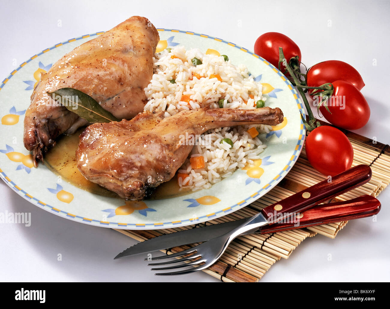 Rabbit meat hi-res stock photography and images - Alamy