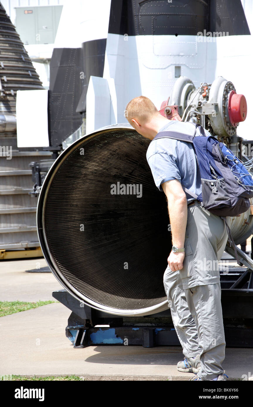 NASA rocket, Houston, Texas, USA Stock Photo - Alamy