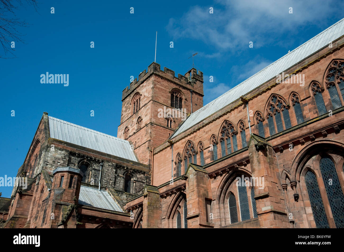 Carlisle Cathedral, Carlisle, Cumbria, founded 1122 Stock Photo - Alamy