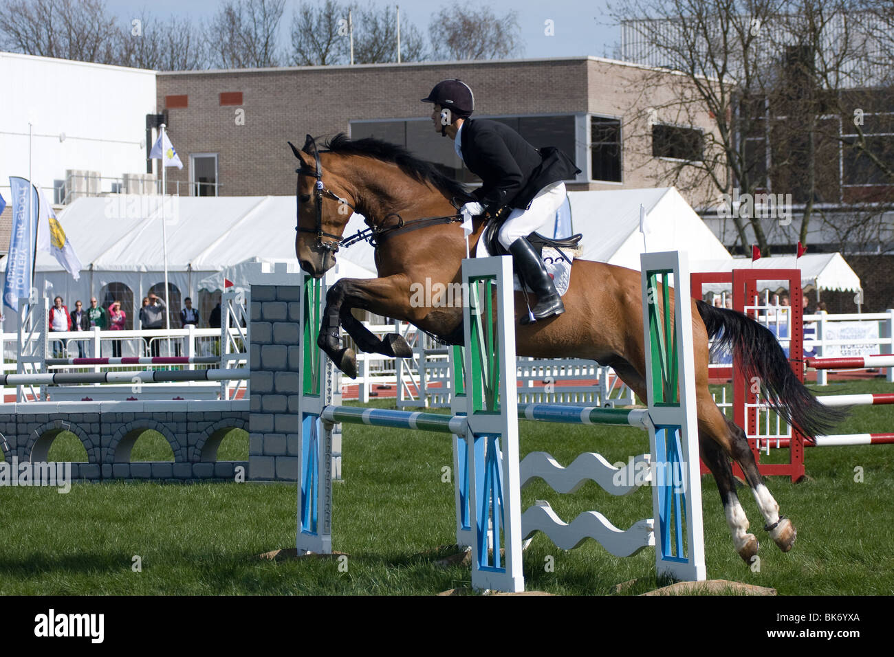 world cup series pentathlon show jumping event Medway Park Gllingham ...