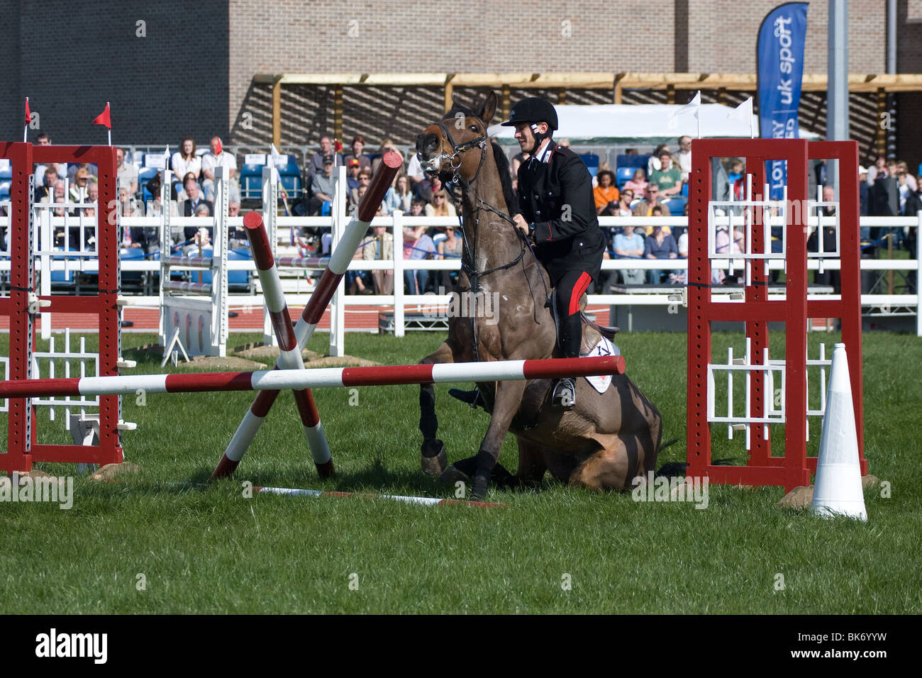 world cup series pentathlon show jumping event Medway Park Gllingham ...
