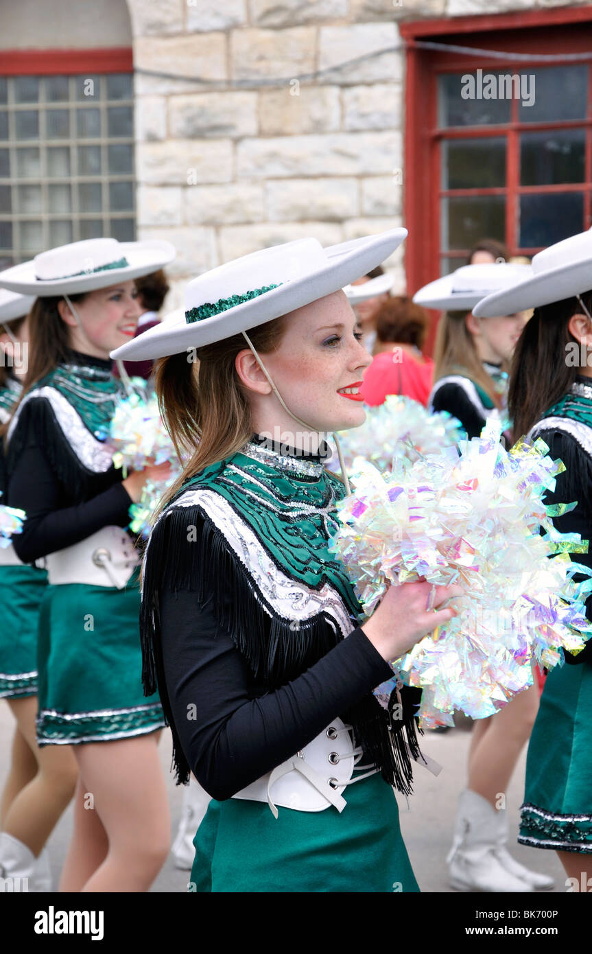 Girls with pom poms hi-res stock photography and images - Alamy