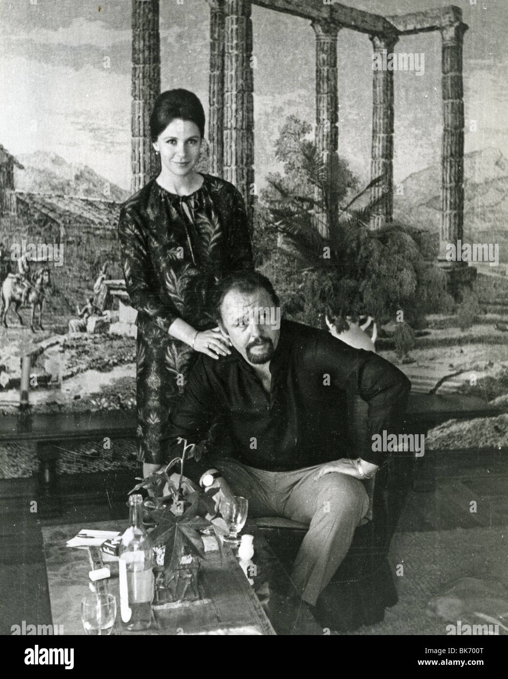 Rod steiger wife claire bloom hi-res stock photography and images - Alamy