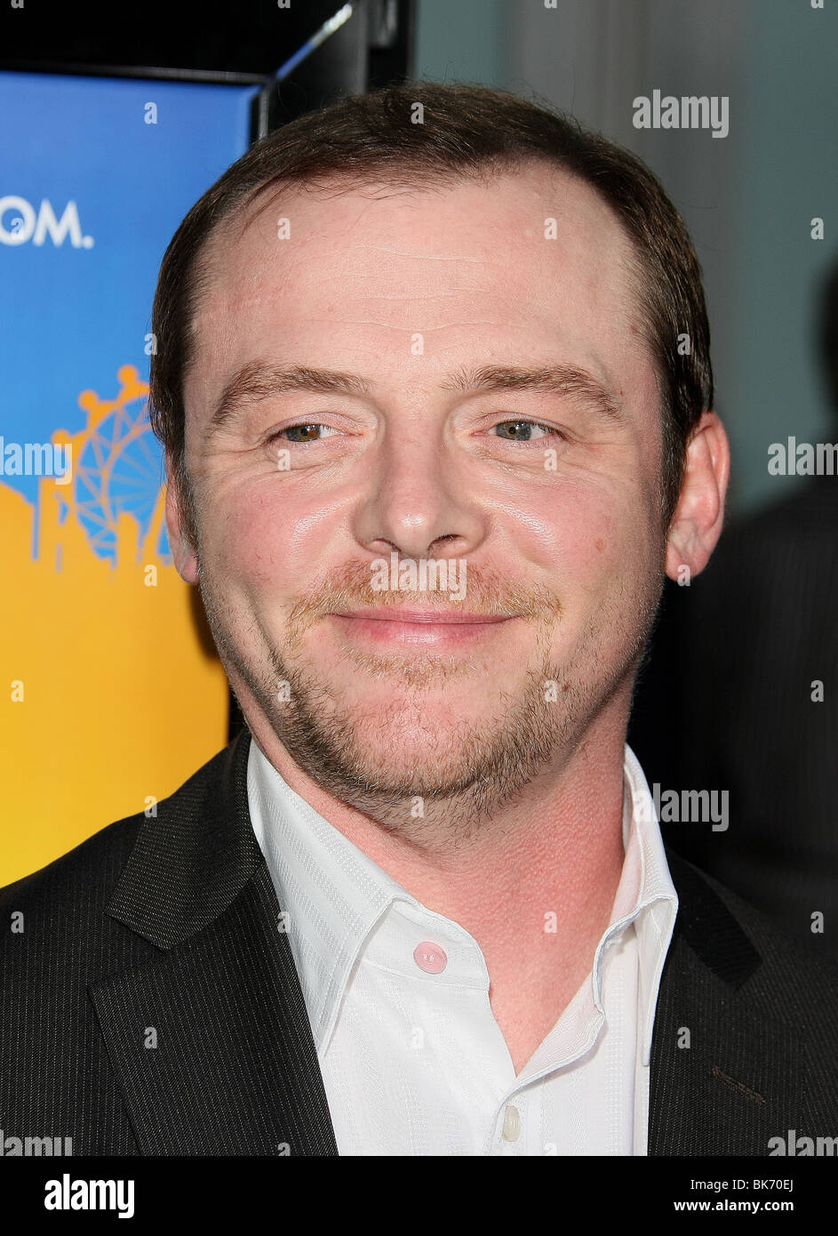 SIMON PEGG RUN FATBOY RUN LOS ANGELES PREMIERE ARCLIGHT HOLLYWOOD LOS ...