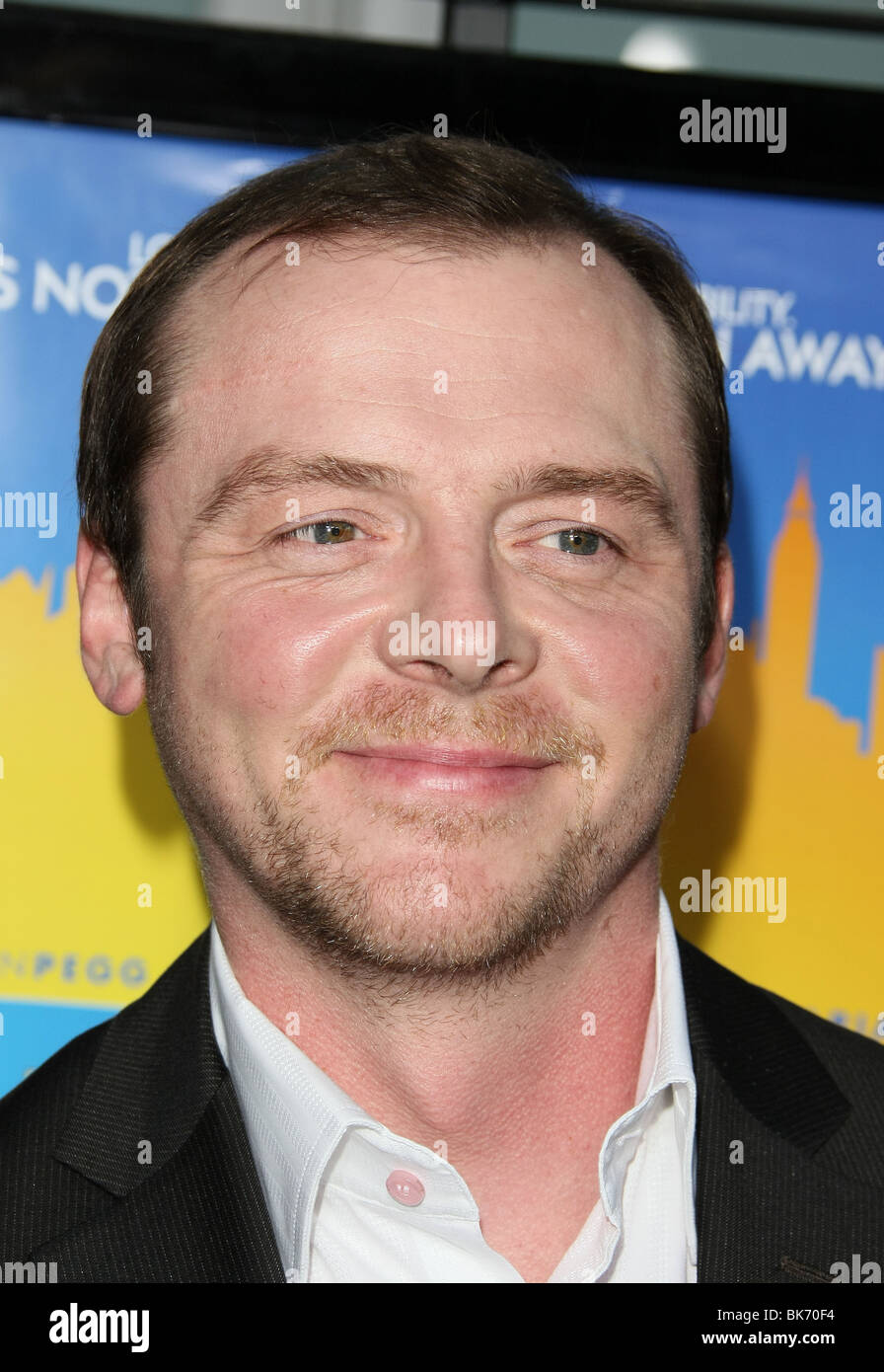 SIMON PEGG RUN FATBOY RUN LOS ANGELES PREMIERE ARCLIGHT HOLLYWOOD LOS ...