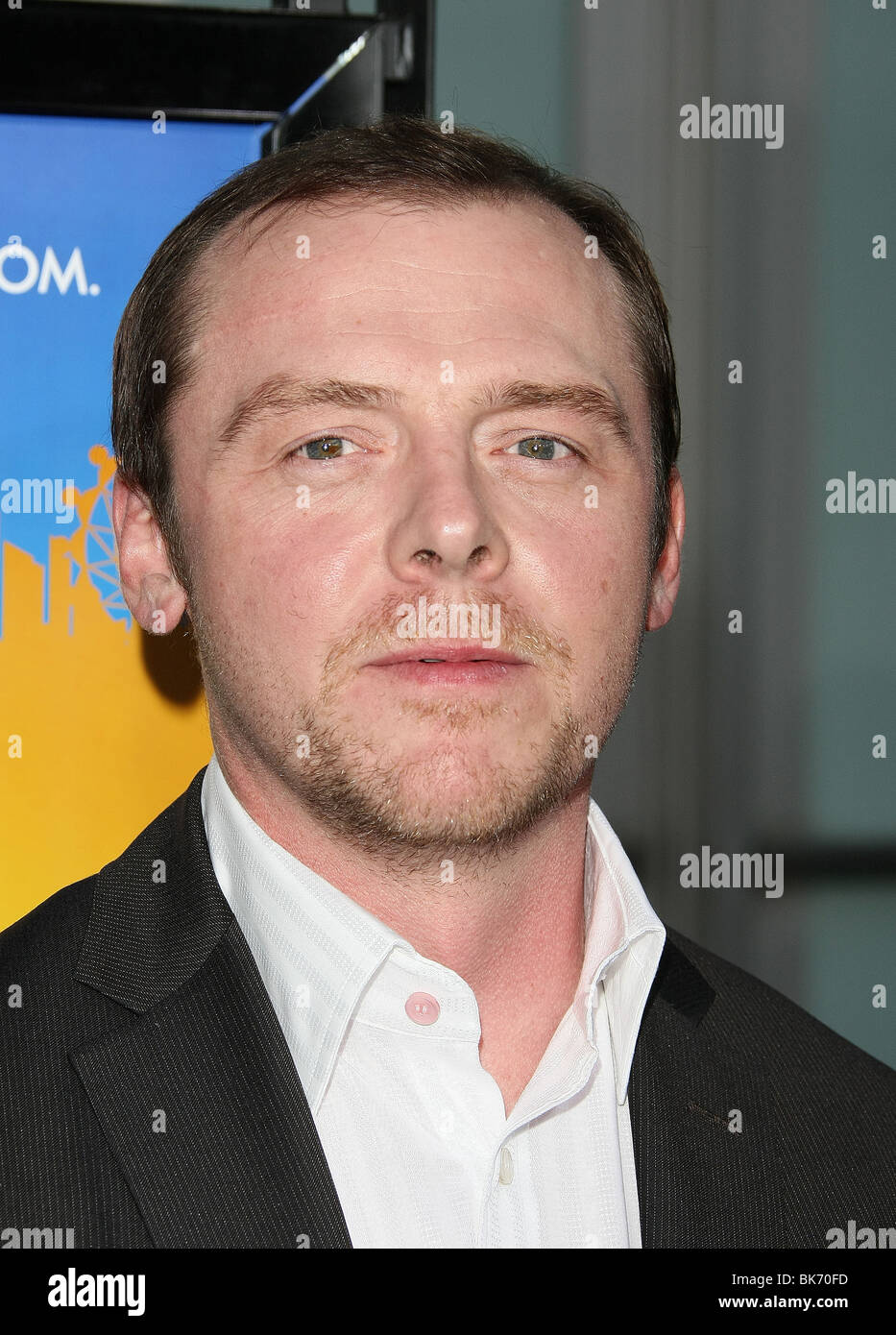 SIMON PEGG RUN FATBOY RUN LOS ANGELES PREMIERE ARCLIGHT HOLLYWOOD LOS ...