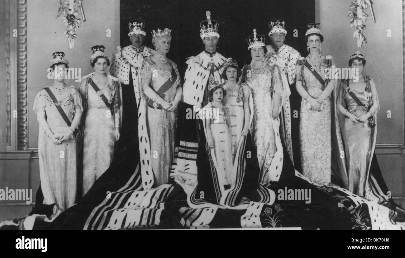 King george vi coronation High Resolution Stock Photography and Images ...