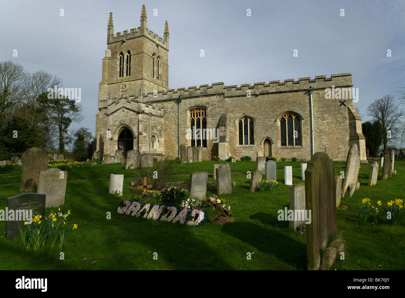 Church of all saints riseley hi-res stock photography and images - Alamy