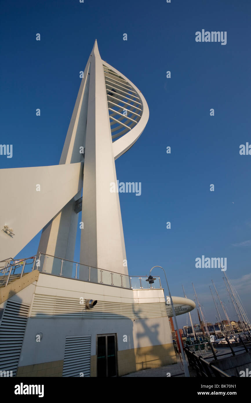 Spinnaker Tower, Gunwharf Quays, Portsmouth, Hampshire Stock Photo - Alamy