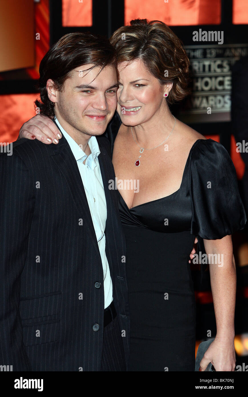 EMILE HIRSCH & MARSHA GAYE HARDEN 13TH ANNUAL CRITICS CHOICE AWARDS ...