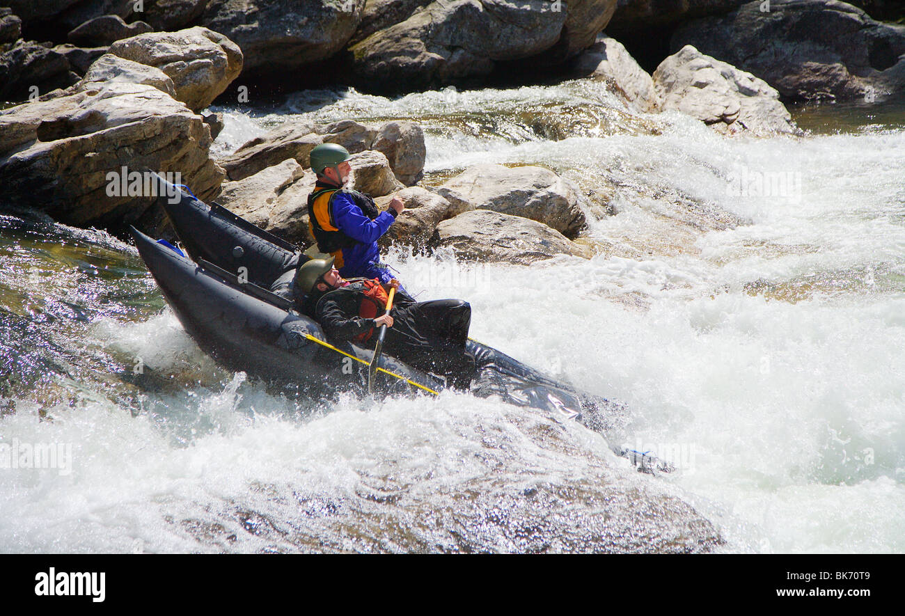 Paddle pontoon boat hi-res stock photography and images - Alamy