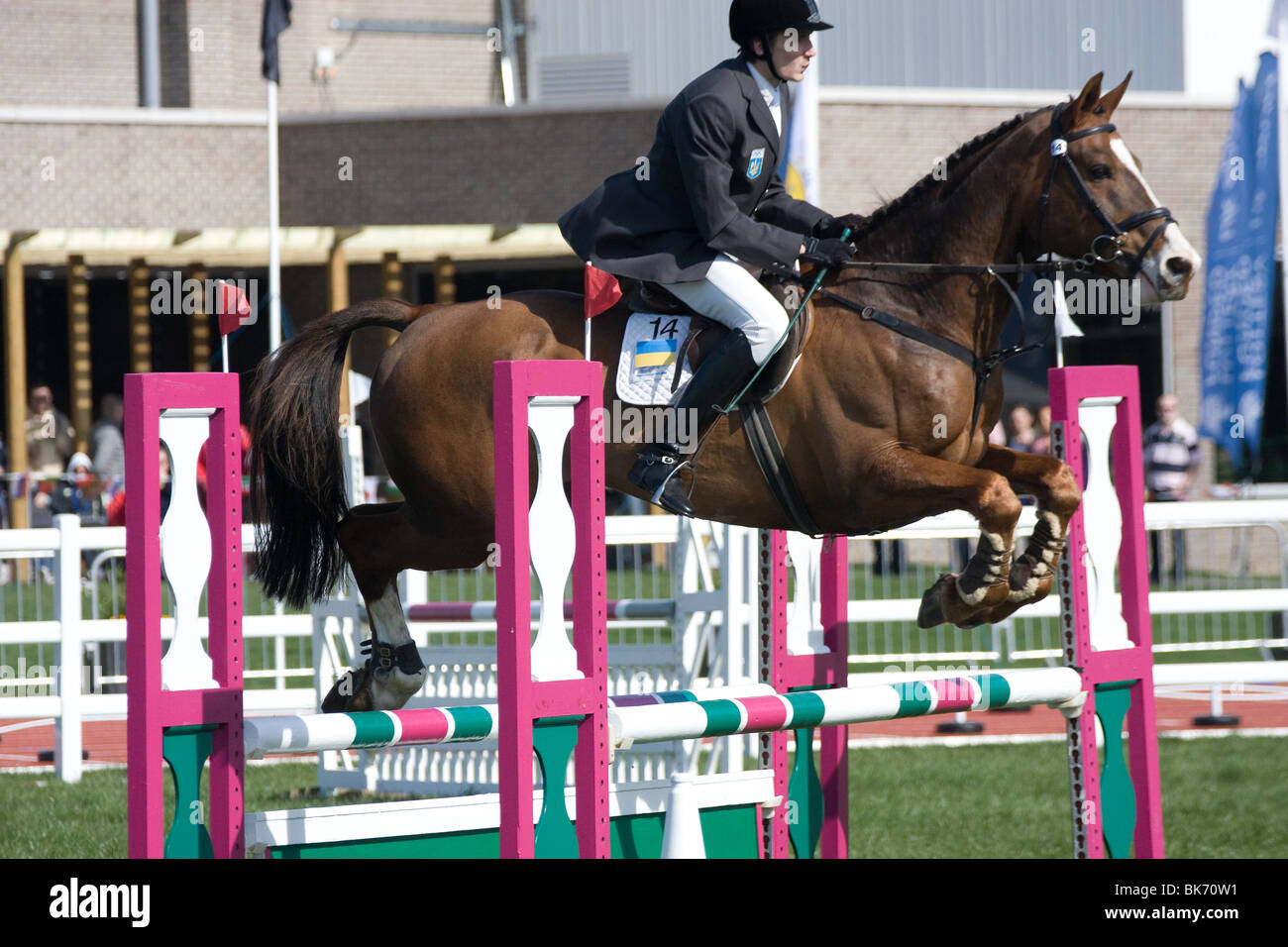 world cup series pentathlon show jumping event Medway Park Gllingham ...