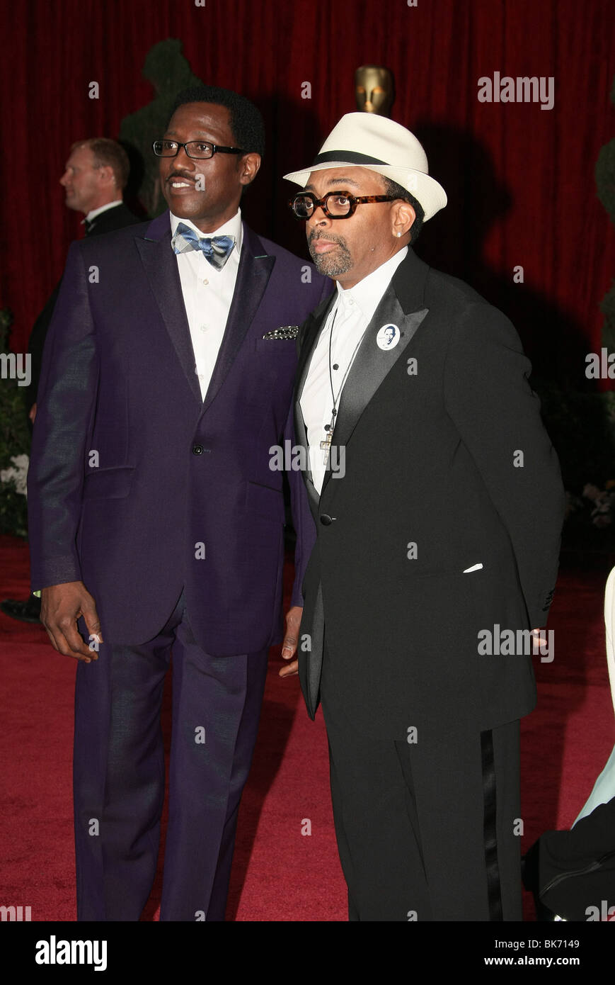 WESLEY SNIPES & SPIKE LEE 80TH ACADEMY AWARDS ARRIVALS HOLLYWOOD LOS ...