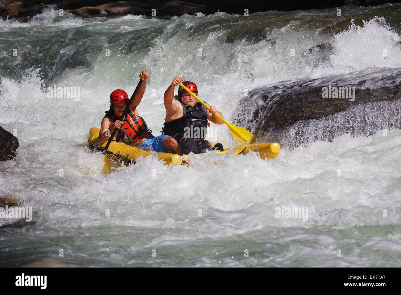 Paddle splashing hi-res stock photography and images - Alamy