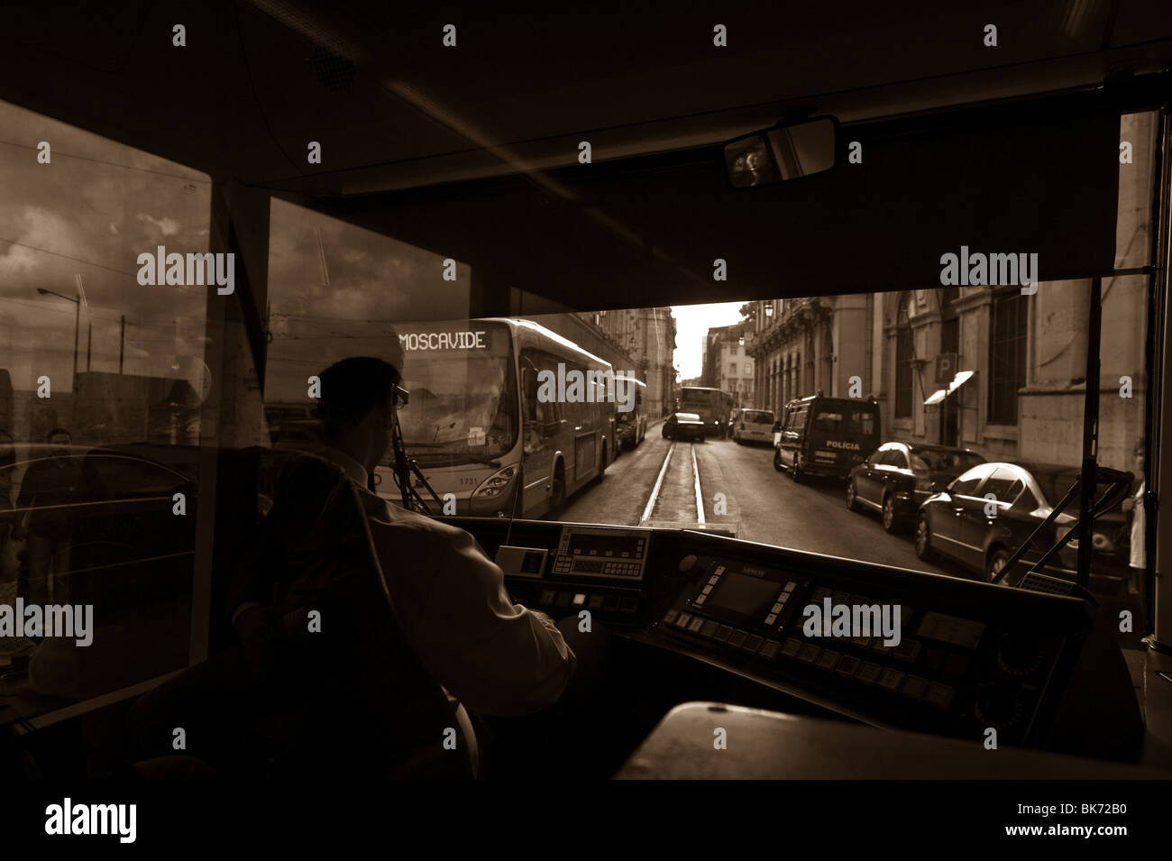 Bus conductor driver hi-res stock photography and images - Alamy