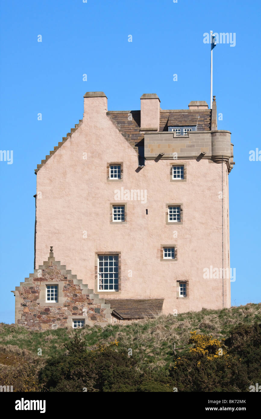 Fenton Tower near North Berwick, site of Archie the Inventor's Big Pink ...