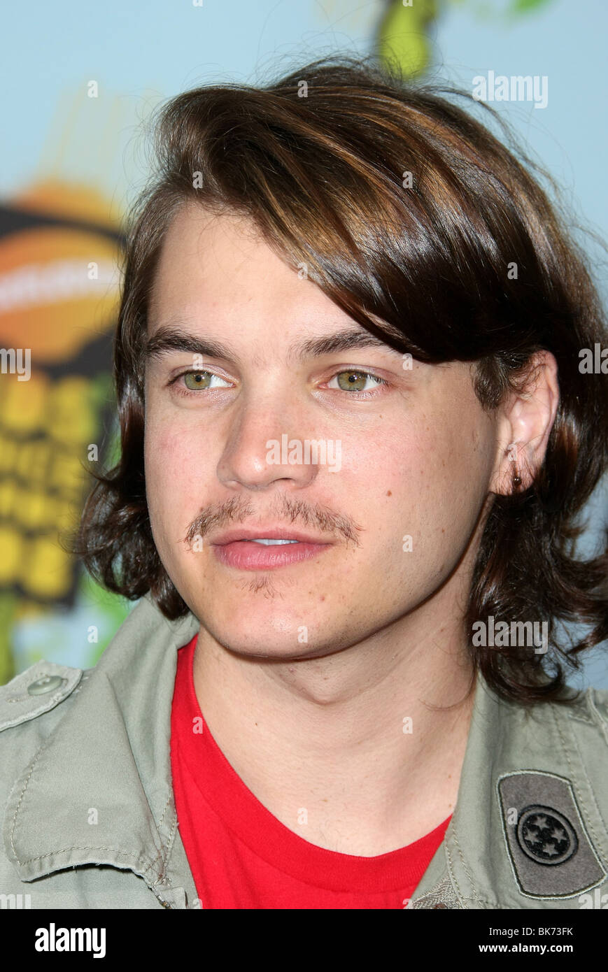 EMILE HIRSCH NICKELODEON'S 21ST KIDS CHOICE AWARDS UCLA WESTWOOD LOS ...
