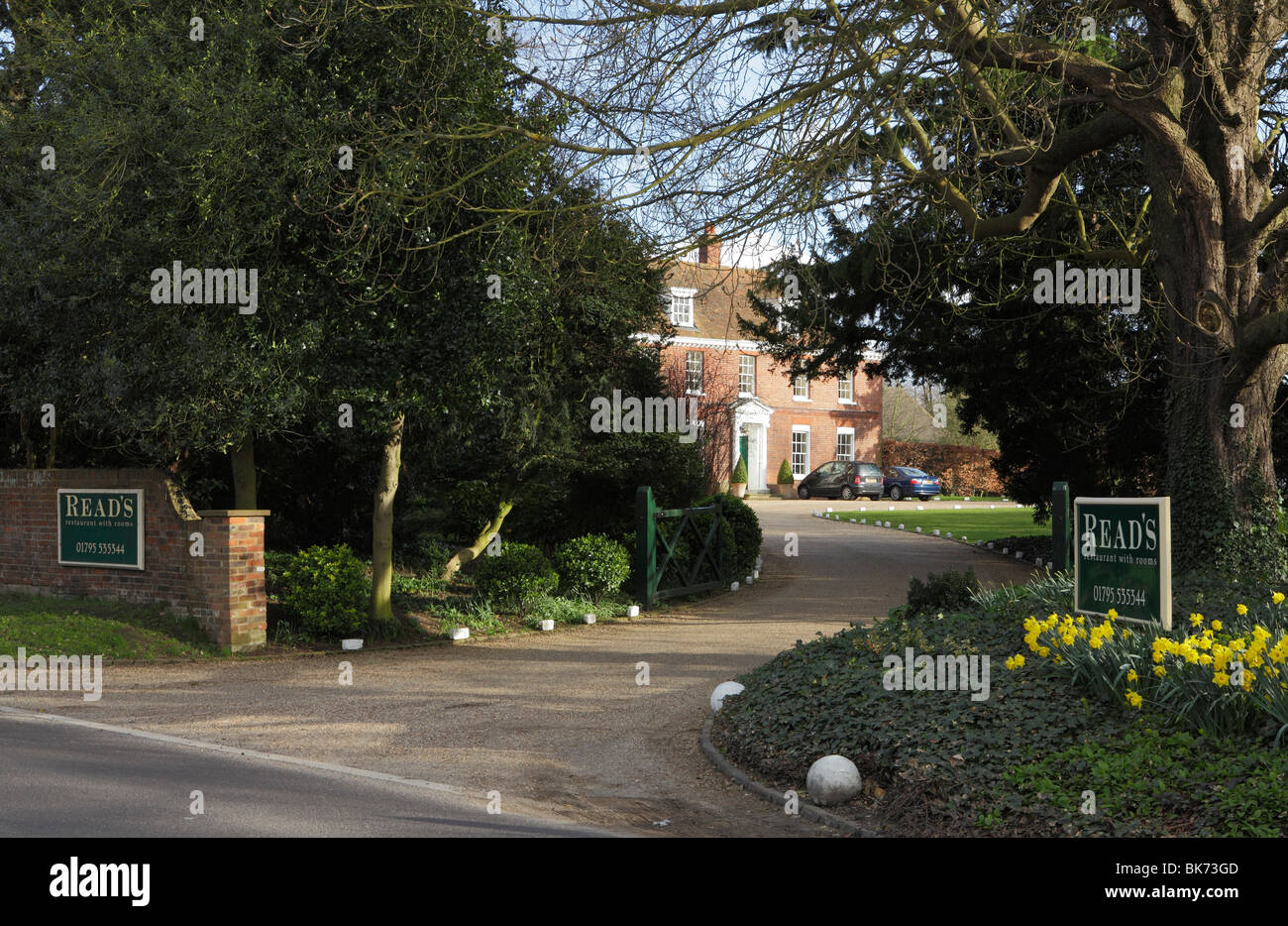 Reads Michelin starred restaurant at Faversham in Kent. Owned by Chef ...