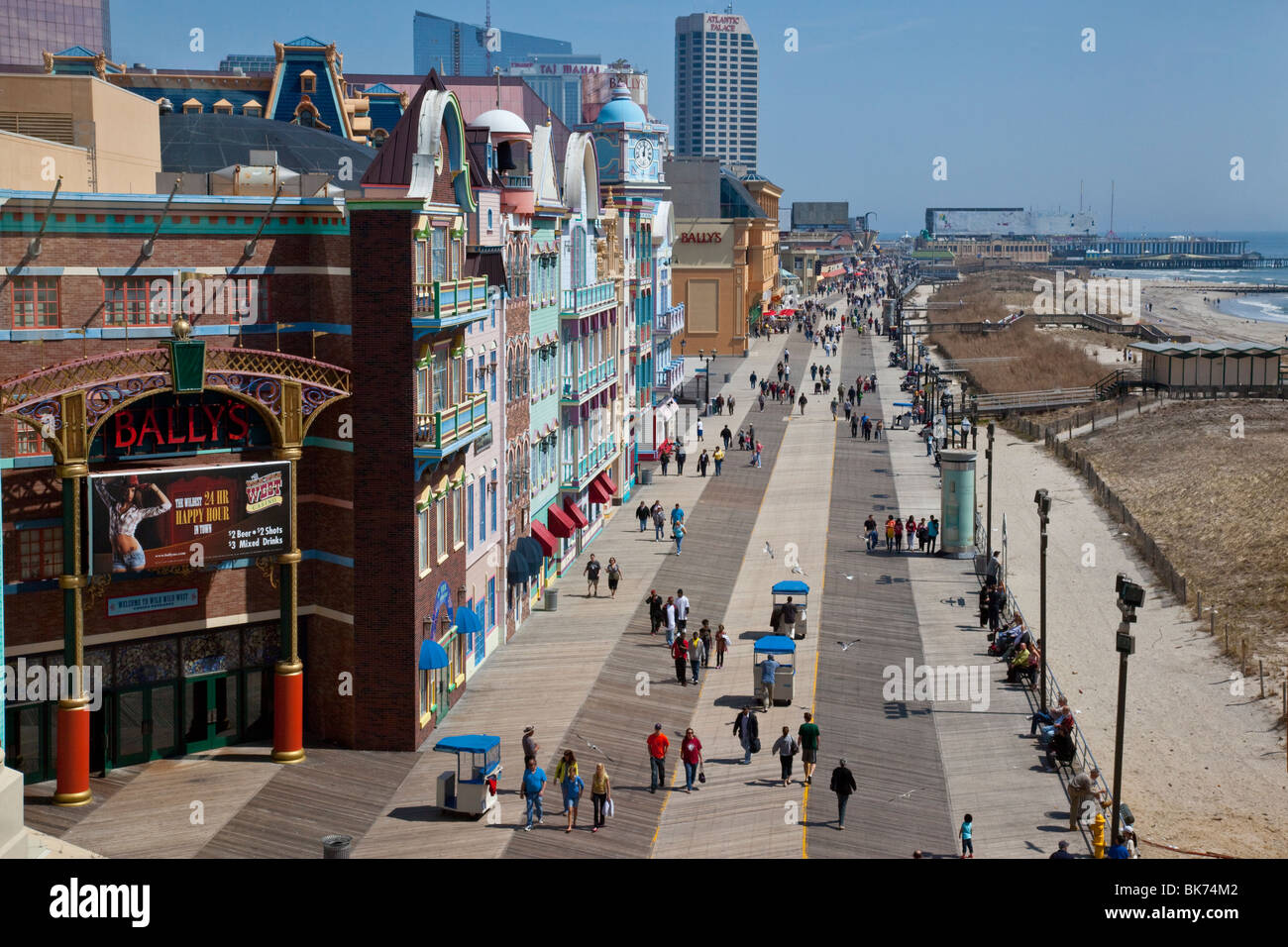The Boardwalk in Atlantic City, NJ Stock Photo - Alamy The Boardwalk in Atlantic City, NJ Stock Photo - Alamy