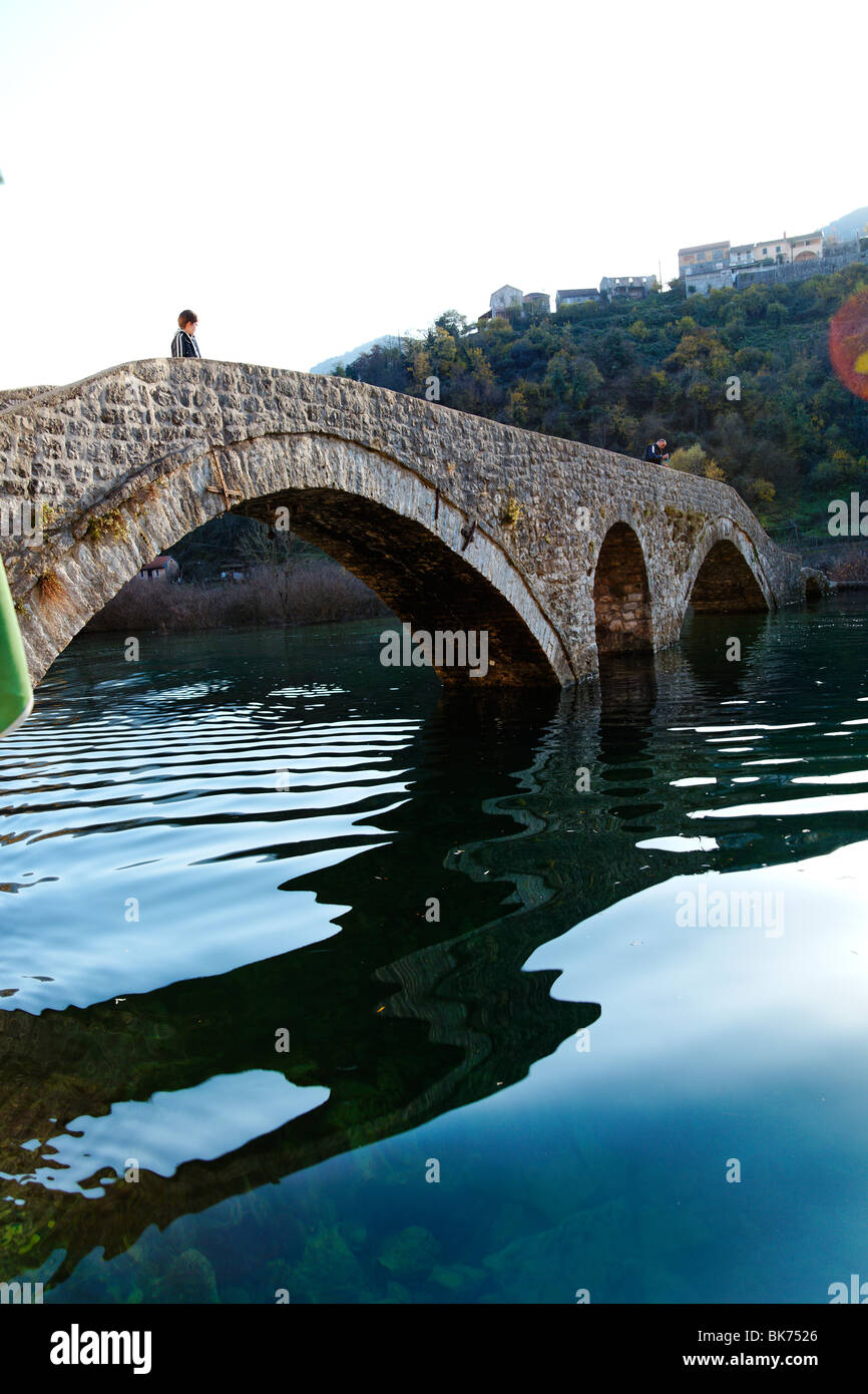Bridge on Rijeka Crnojevica, Skadar, Montenegro Stock Photo - Alamy