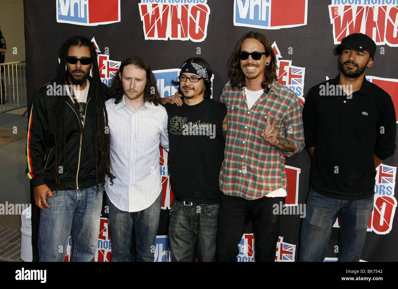 INCUBUS VH1 ROCK HOMORS: THE WHO UCLA WESTWOOD LOS ANGELES USA 12 July ...