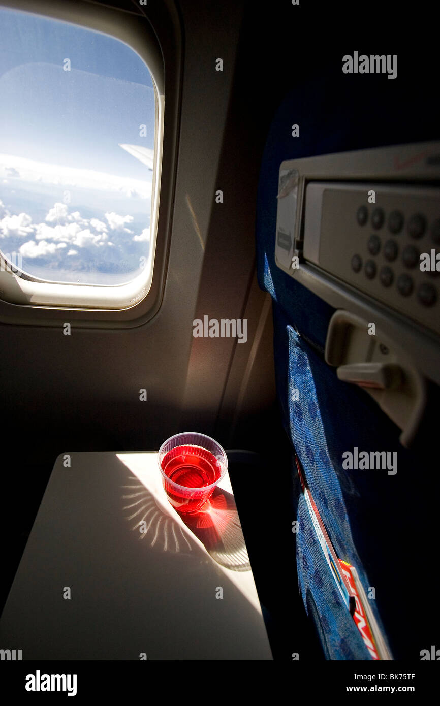 Tray Table Airplane Stock Photos & Tray Table Airplane Stock Images - Alamy