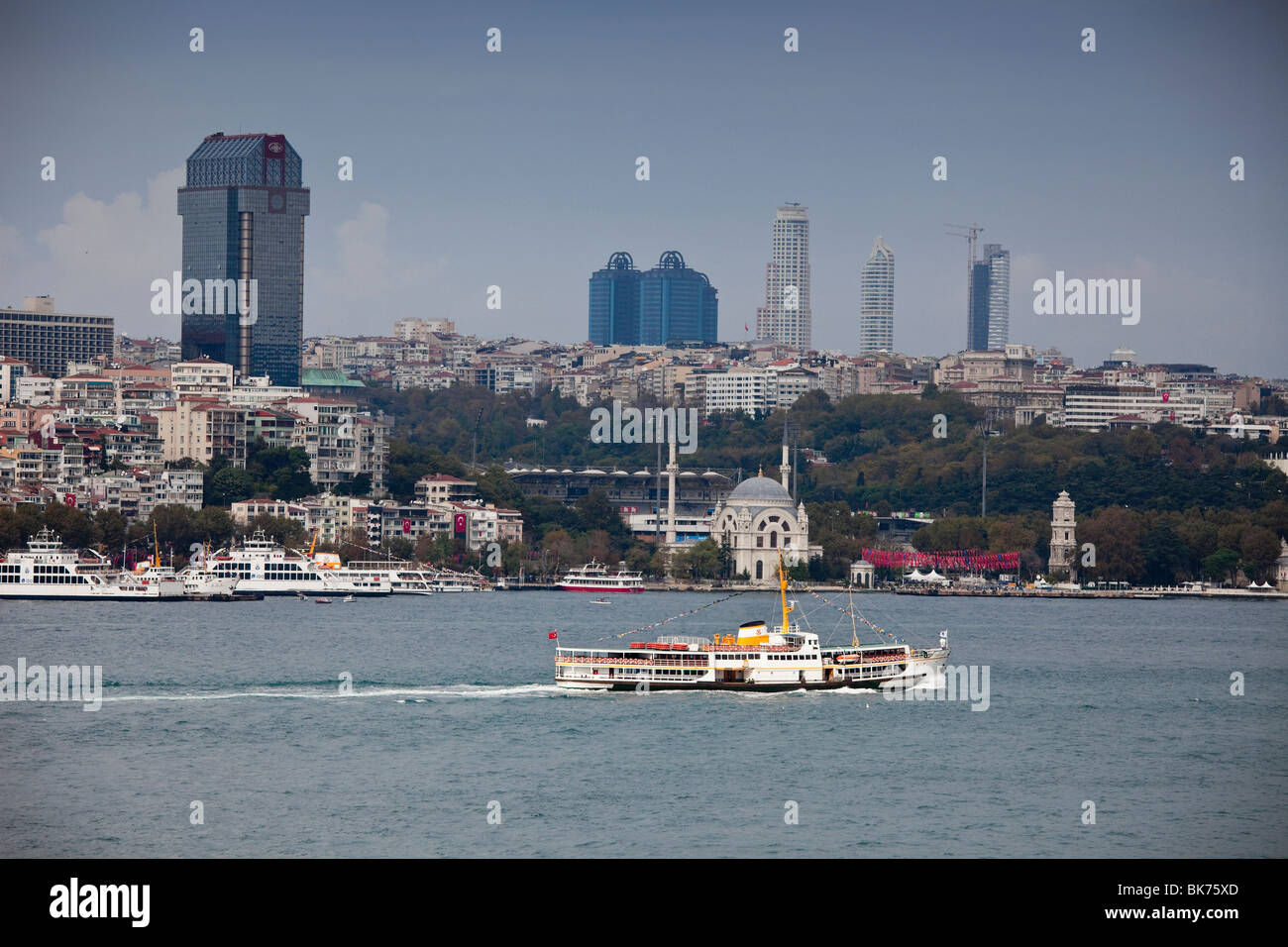Skyline of Istanbul Turkey Stock Photo - Alamy
