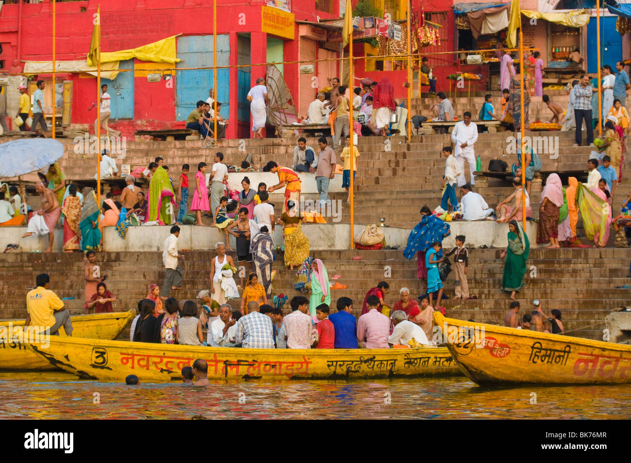 This is an image of the holy city of Varanasi, India Stock Photo - Alamy