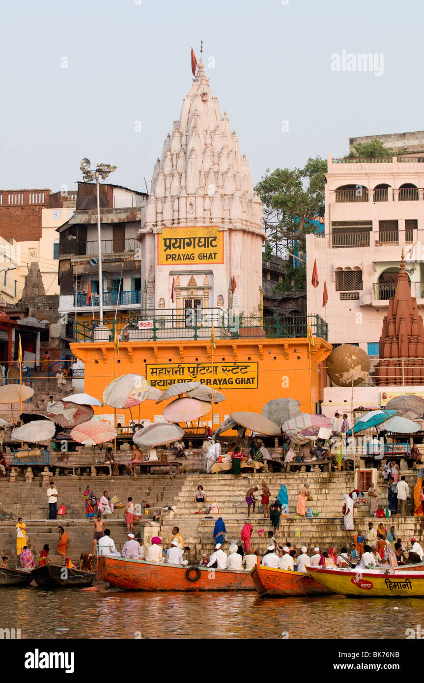This is an image of the holy city of Varanasi, India Stock Photo - Alamy