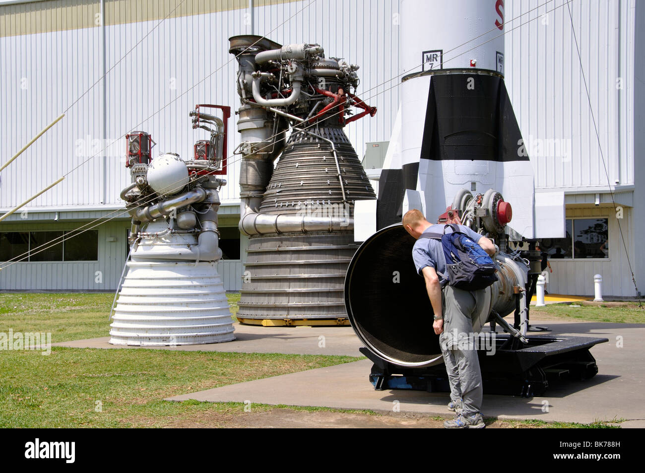 NASA rocket, Houston, Texas, USA Stock Photo - Alamy