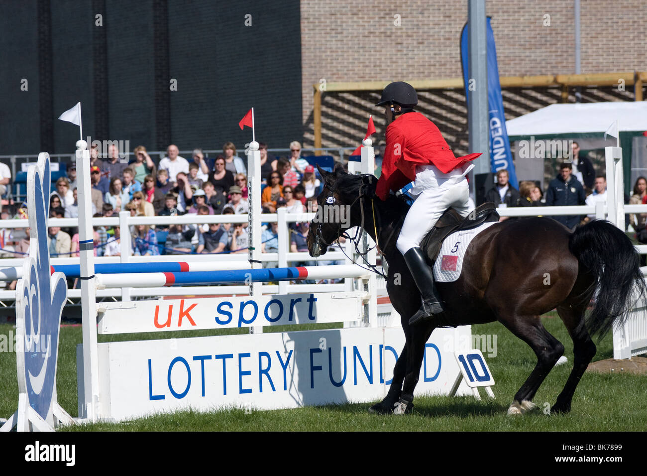 world cup series pentathlon show jumping event Medway Park Gllingham ...