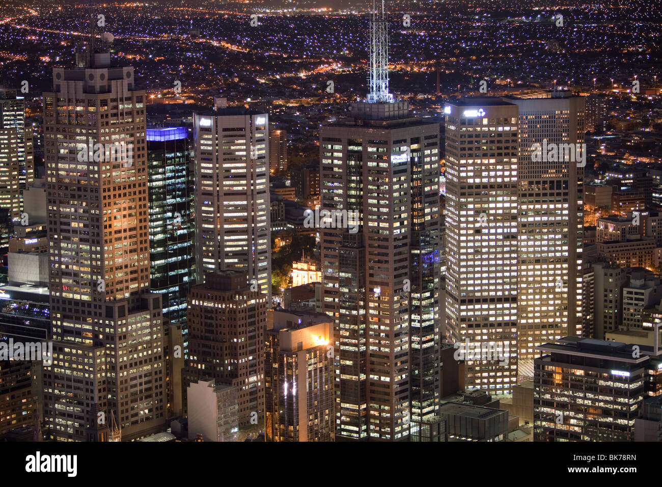 Eureka tower in melbourne central hi-res stock photography and images ...