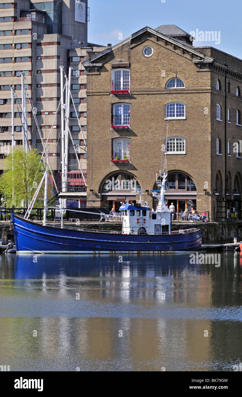 St Katherine's Dock, Tower Bridge, London, United Kingdom Stock Photo ...