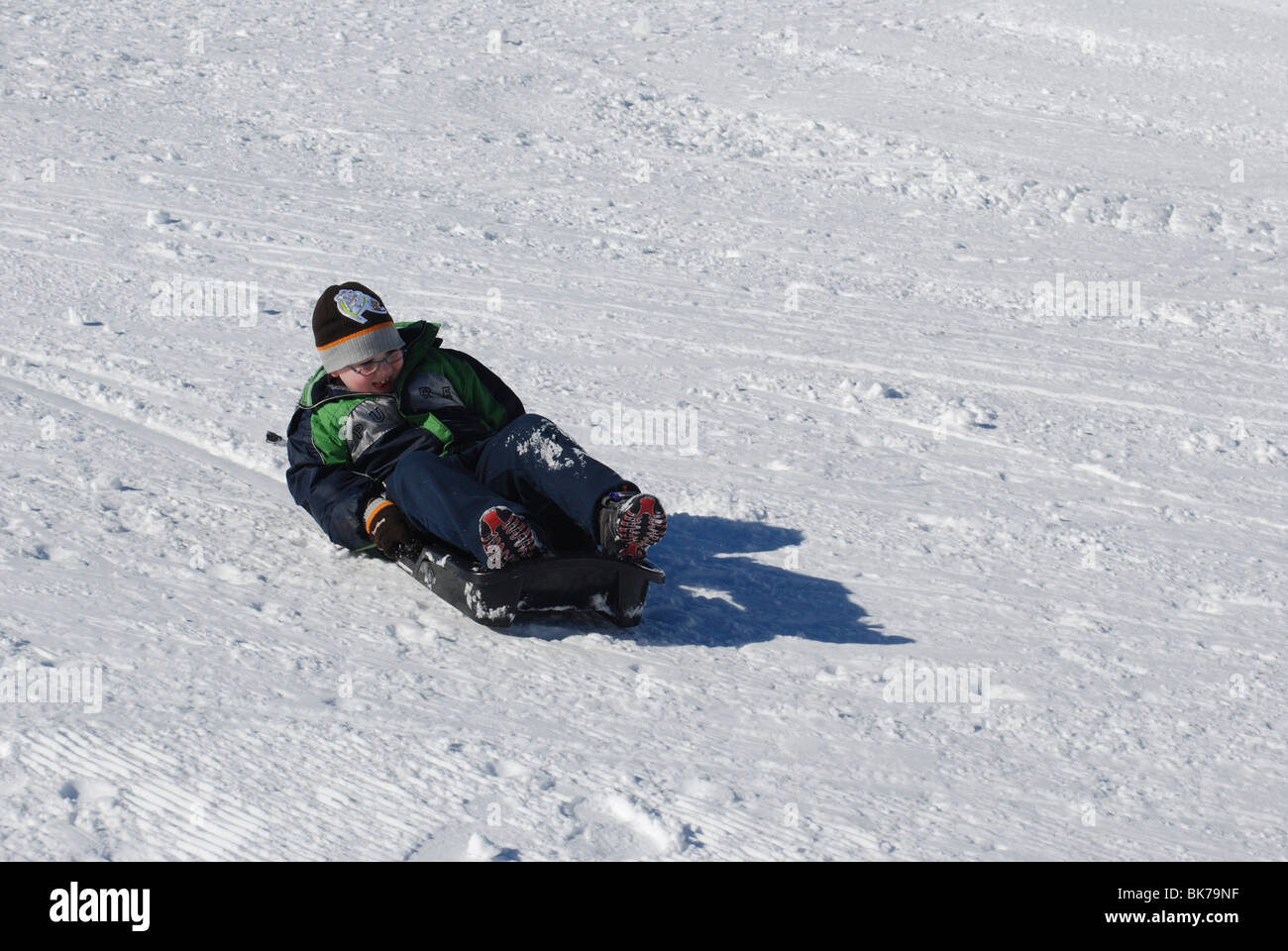 Sled slides hi-res stock photography and images - Alamy