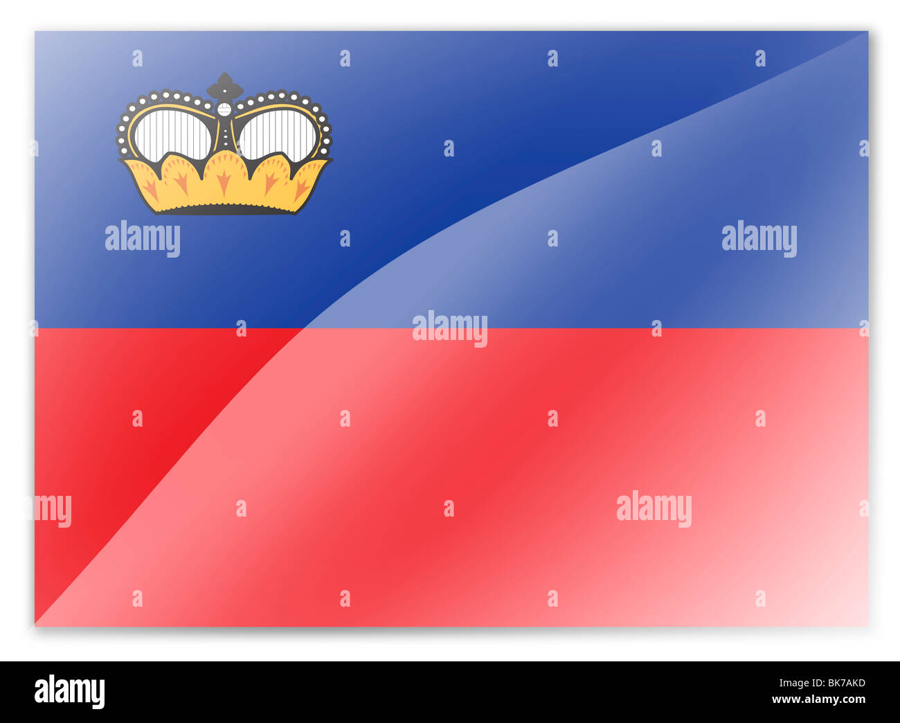 Liechtenstein flag hi-res stock photography and images - Alamy