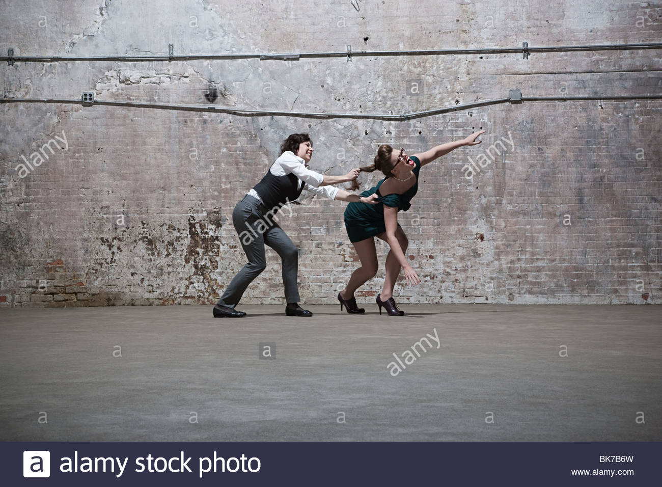 People Fighting In Warehouse Stock Photos & People Fighting In ...