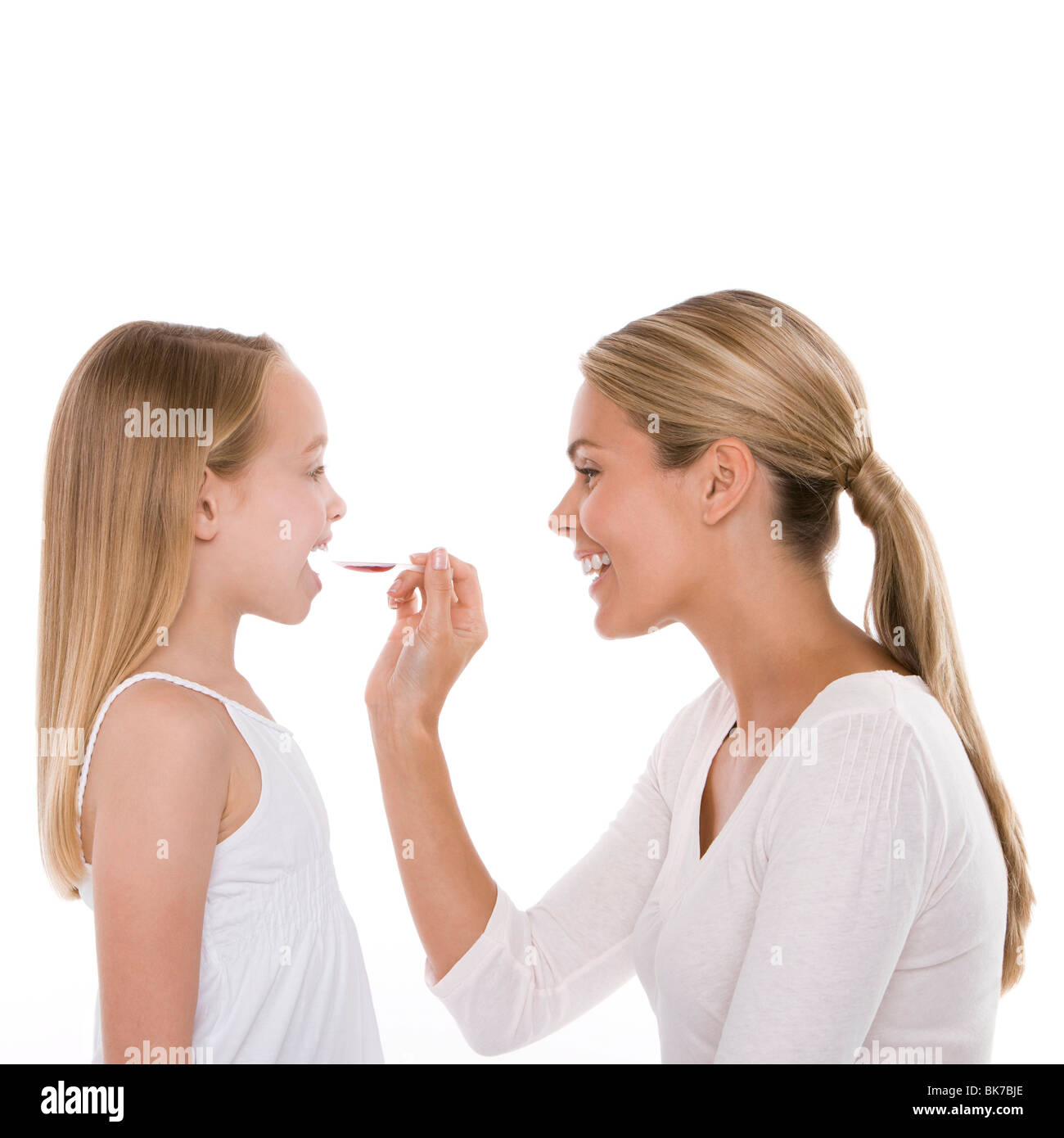 Spoonful of medicine Stock Photo - Alamy