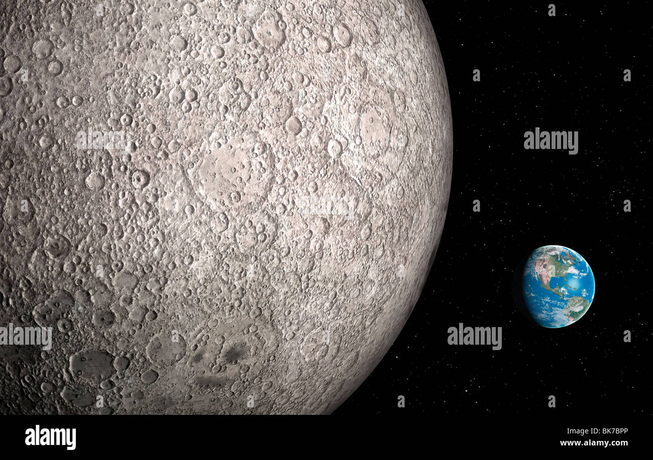 Moon craters earth hi-res stock photography and images - Alamy