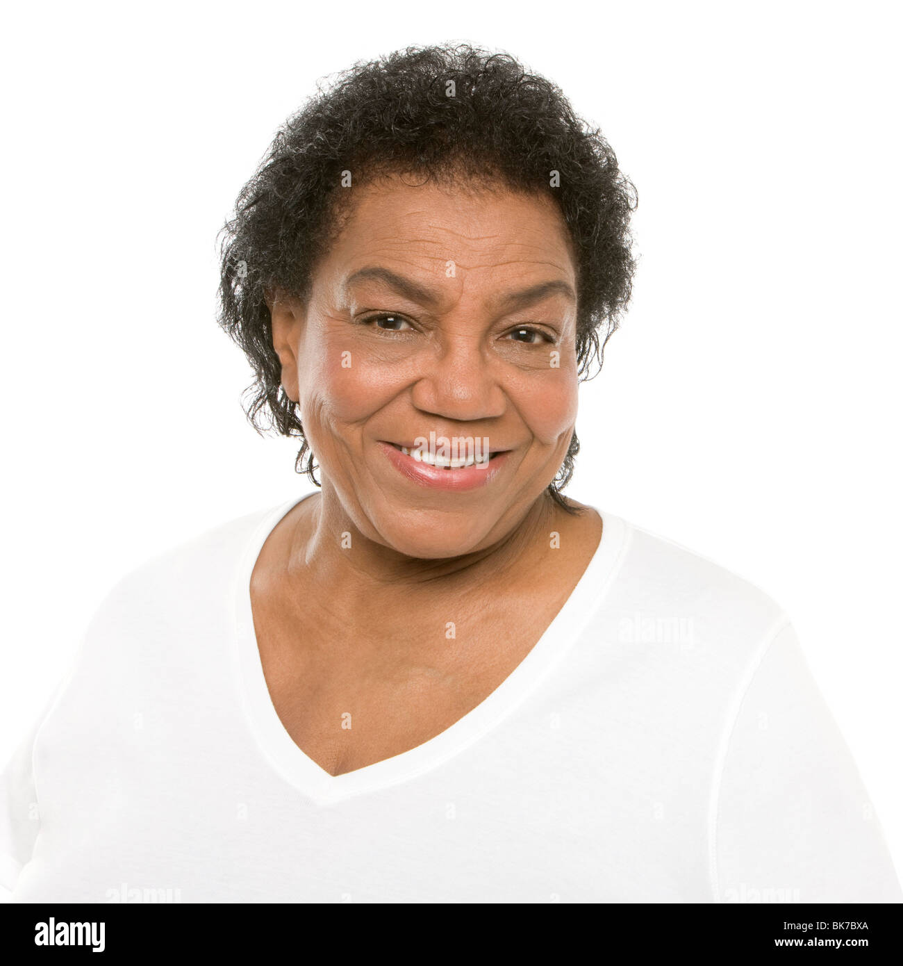 Studio portrait of senior woman hi-res stock photography and images - Alamy
