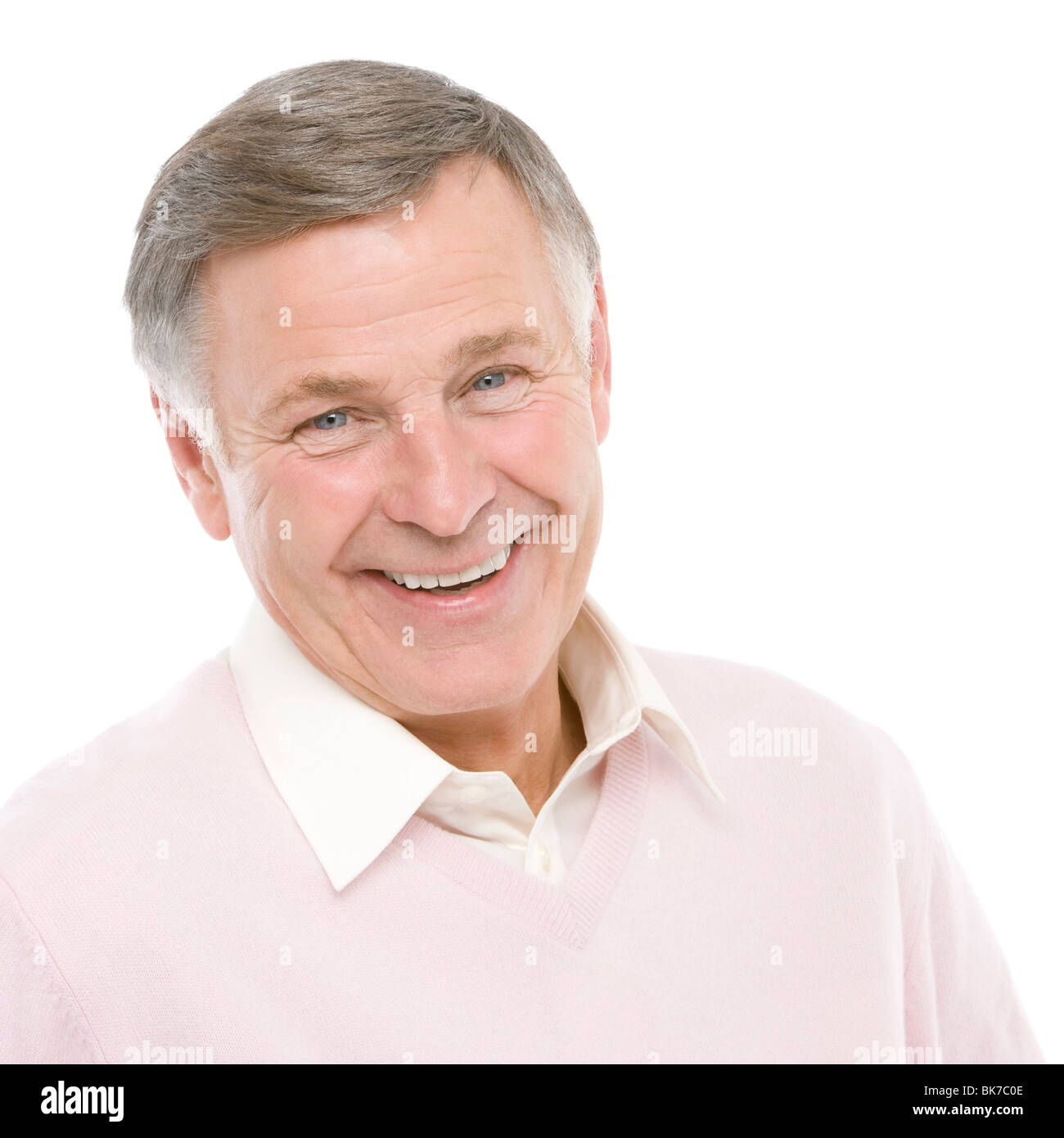 Happy senior man Stock Photo - Alamy