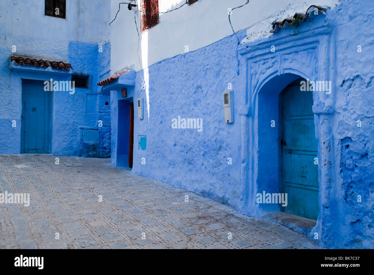 Chefchaouen doors hi-res stock photography and images - Alamy