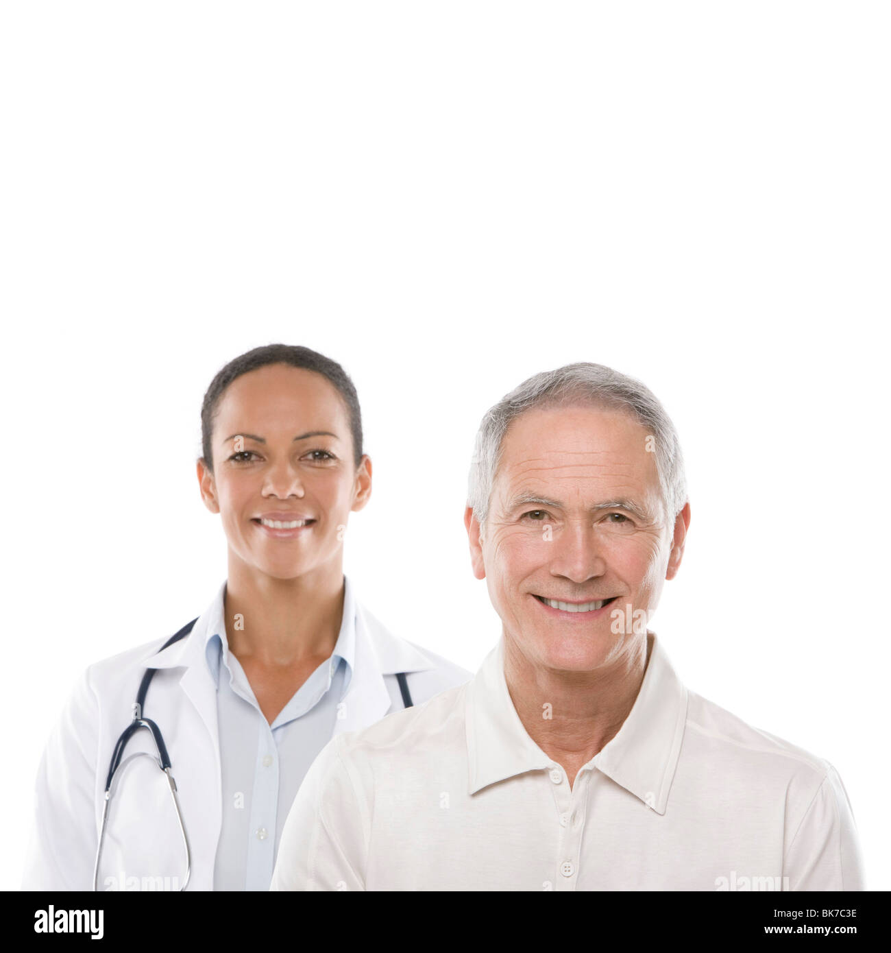 Happy medical doctor woman negative hi-res stock photography and images ...