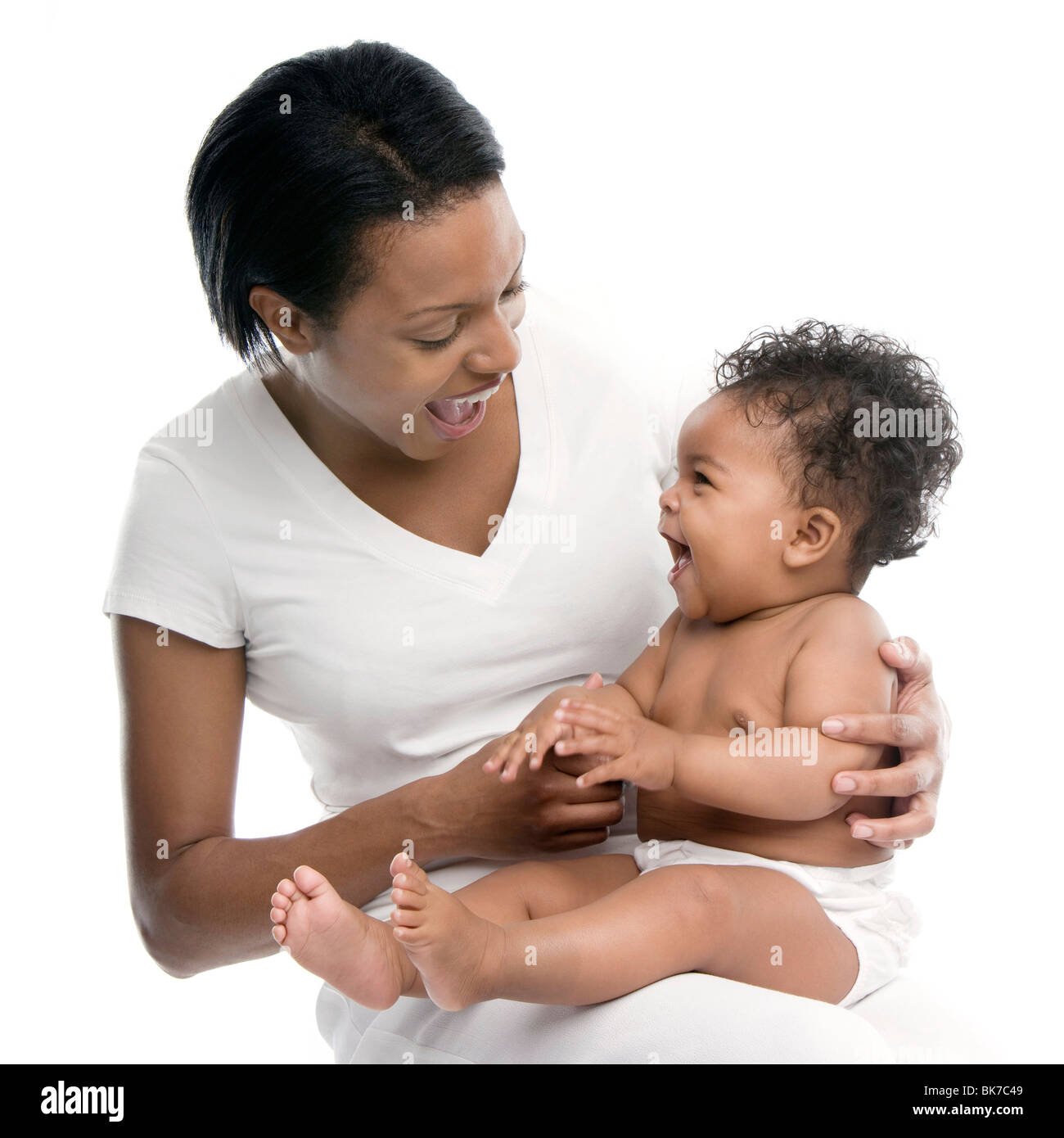 Mother and baby Stock Photo - Alamy