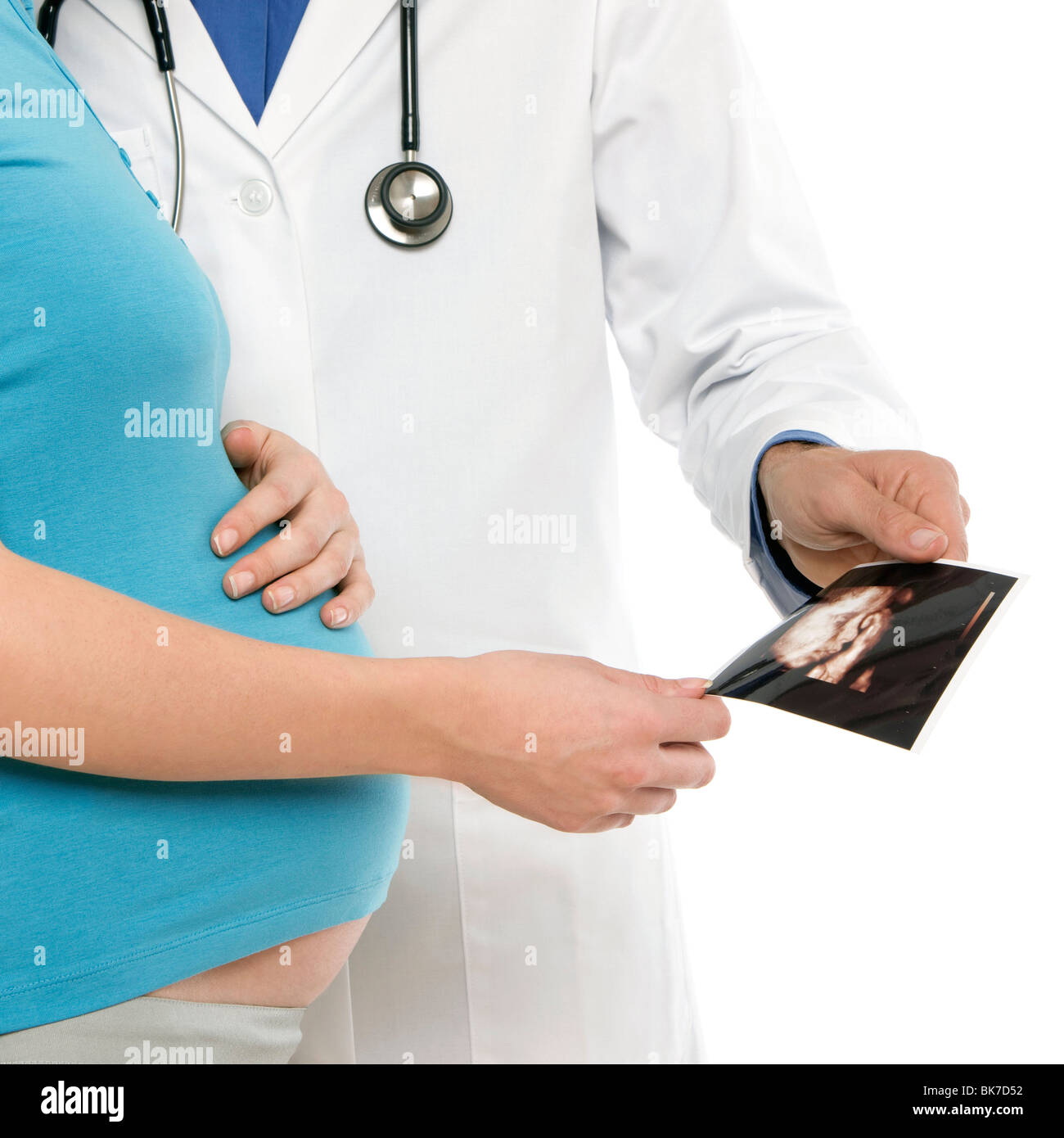 Pregnancy scan 7 months hi-res stock photography and images - Alamy