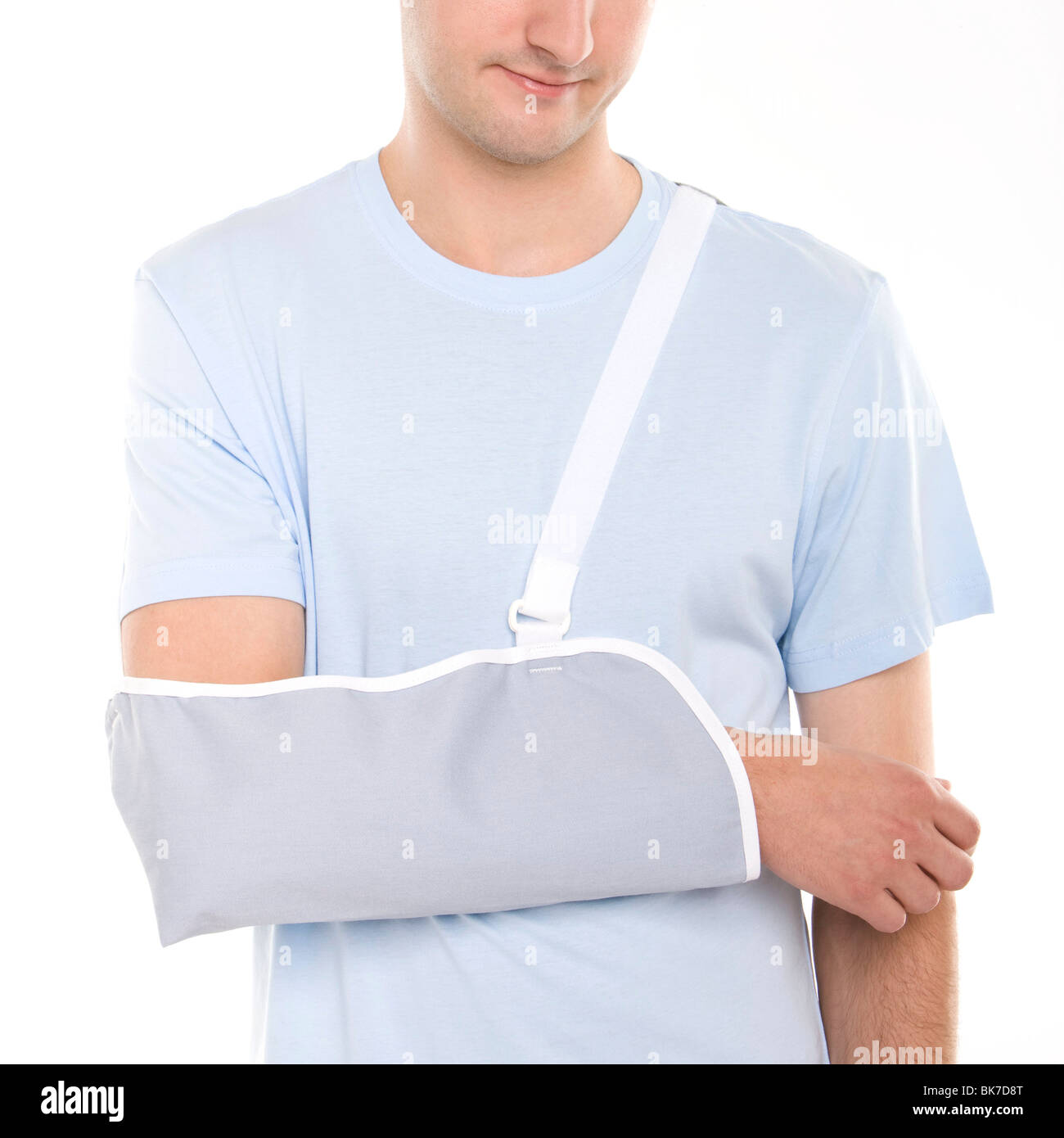 Man arm in a sling hi-res stock photography and images - Alamy