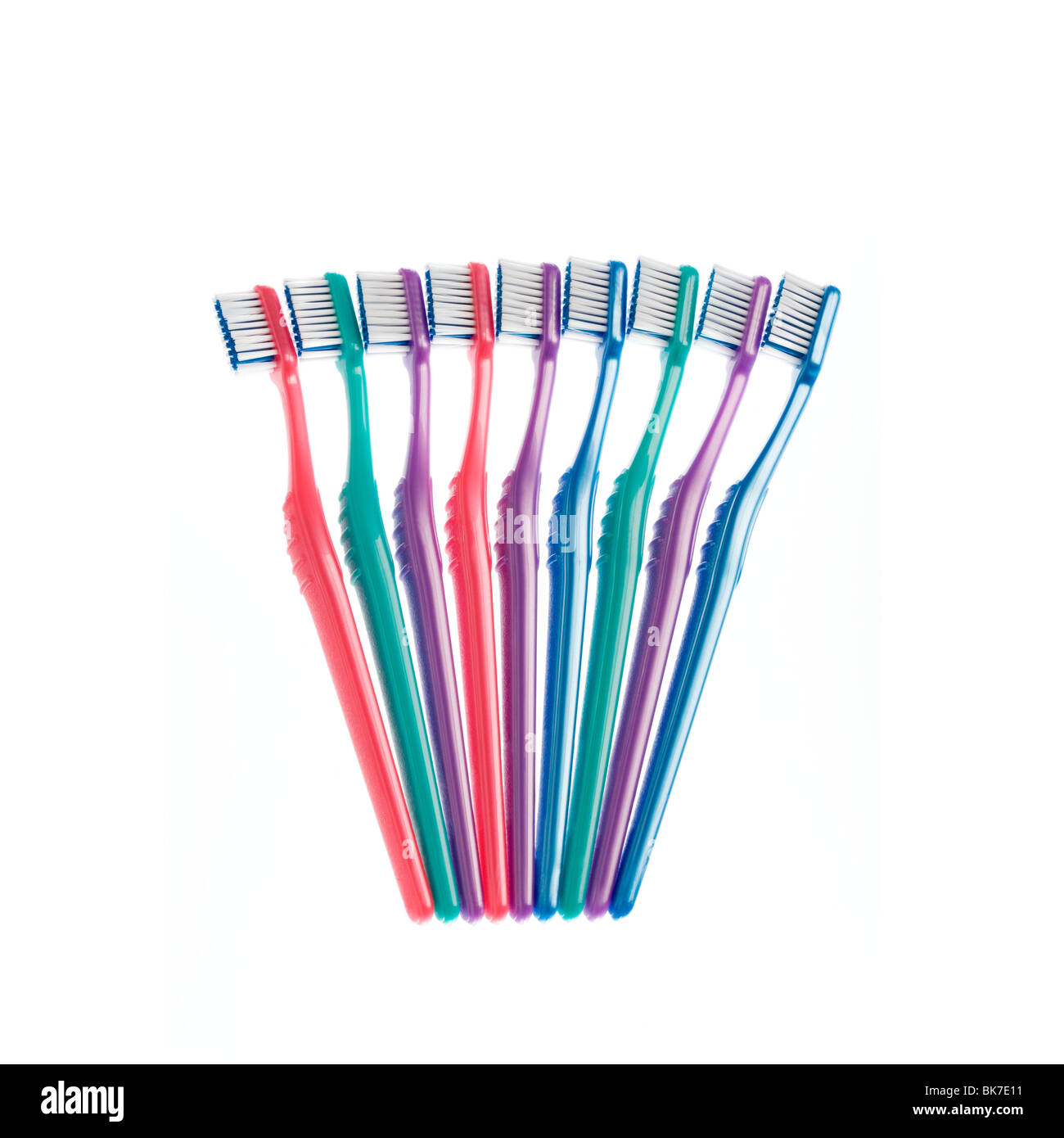 Toothbrushes Group Cut Out Stock Images & Pictures - Alamy