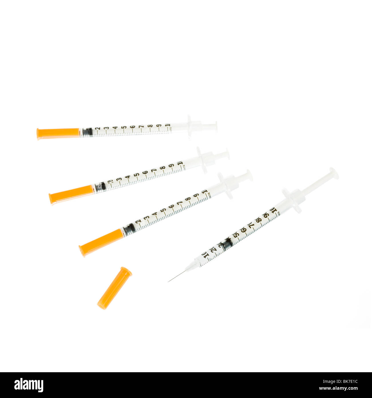 Group of syringes Cut Out Stock Images & Pictures - Alamy