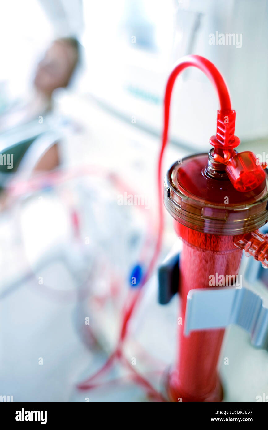 Young patient dialysis hi-res stock photography and images - Alamy