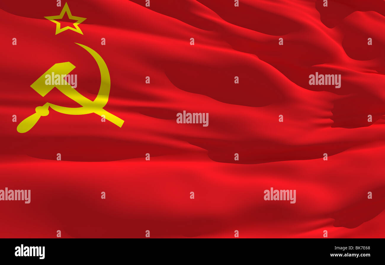 Soviet union flag hi-res stock photography and images - Alamy